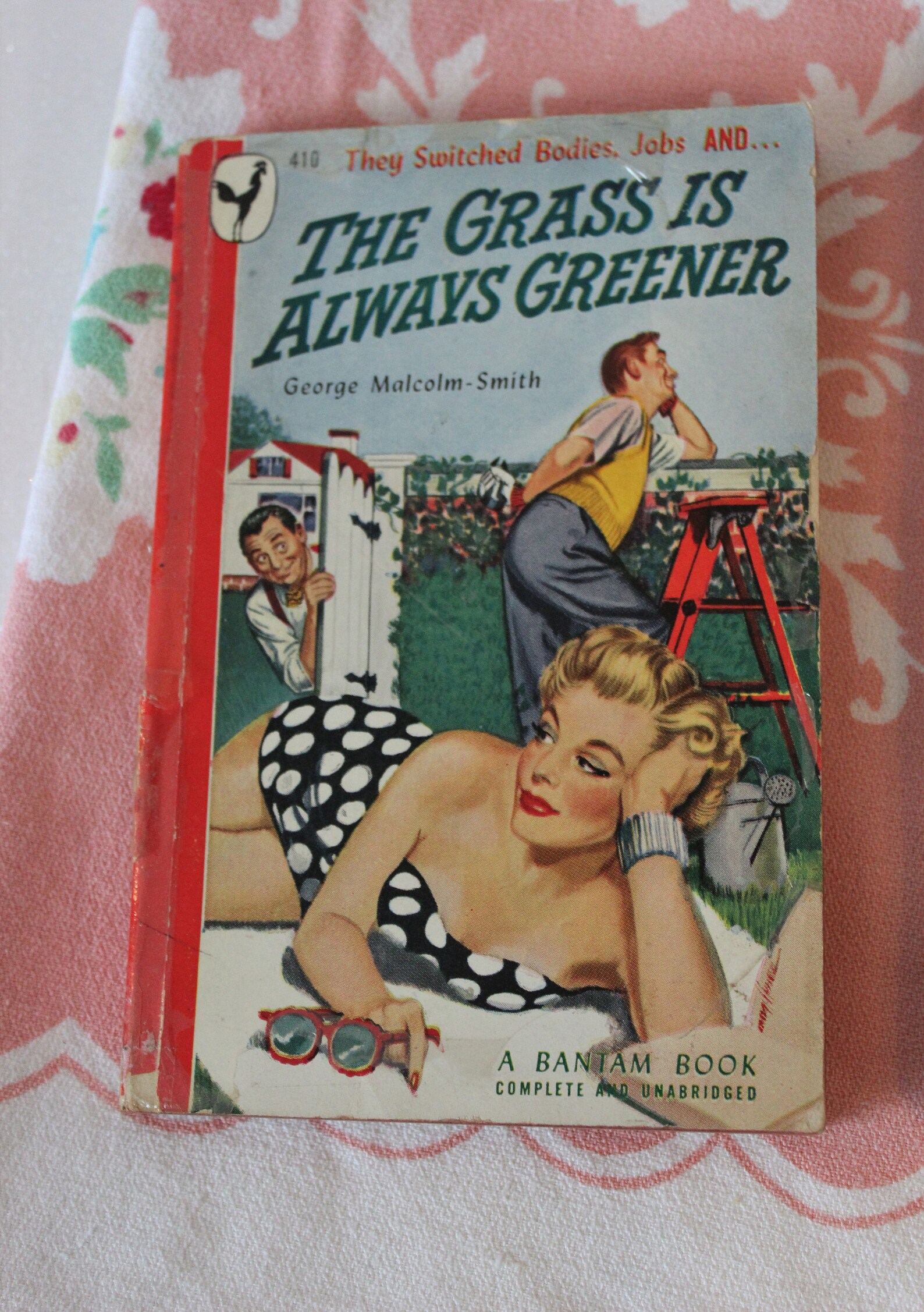 Vintage 1940s 50s Pulp Fiction Graphic Art PB Book Murder - Etsy