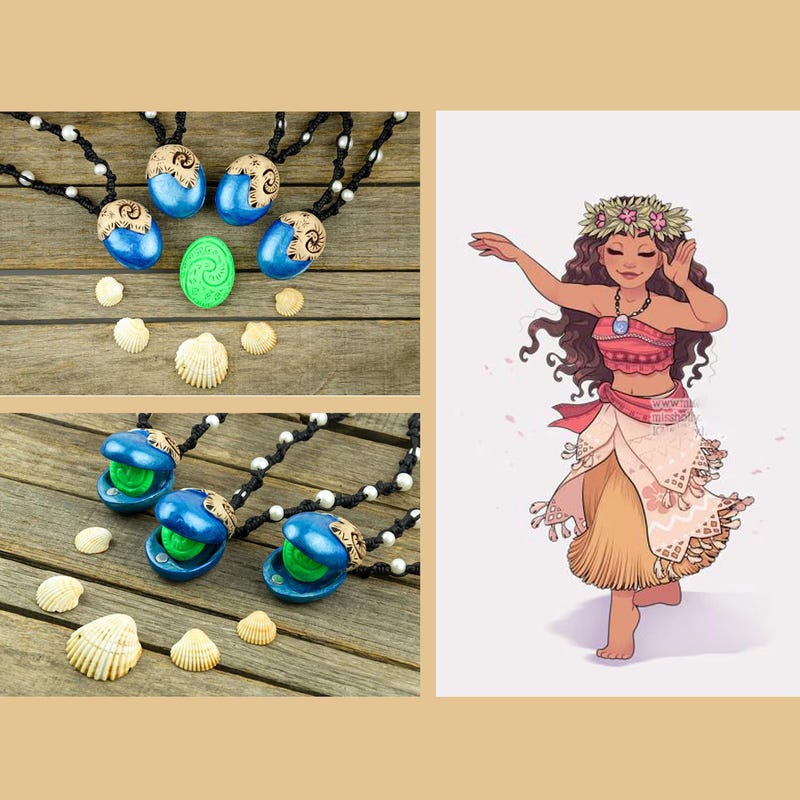 Collar de moana - Etsy México