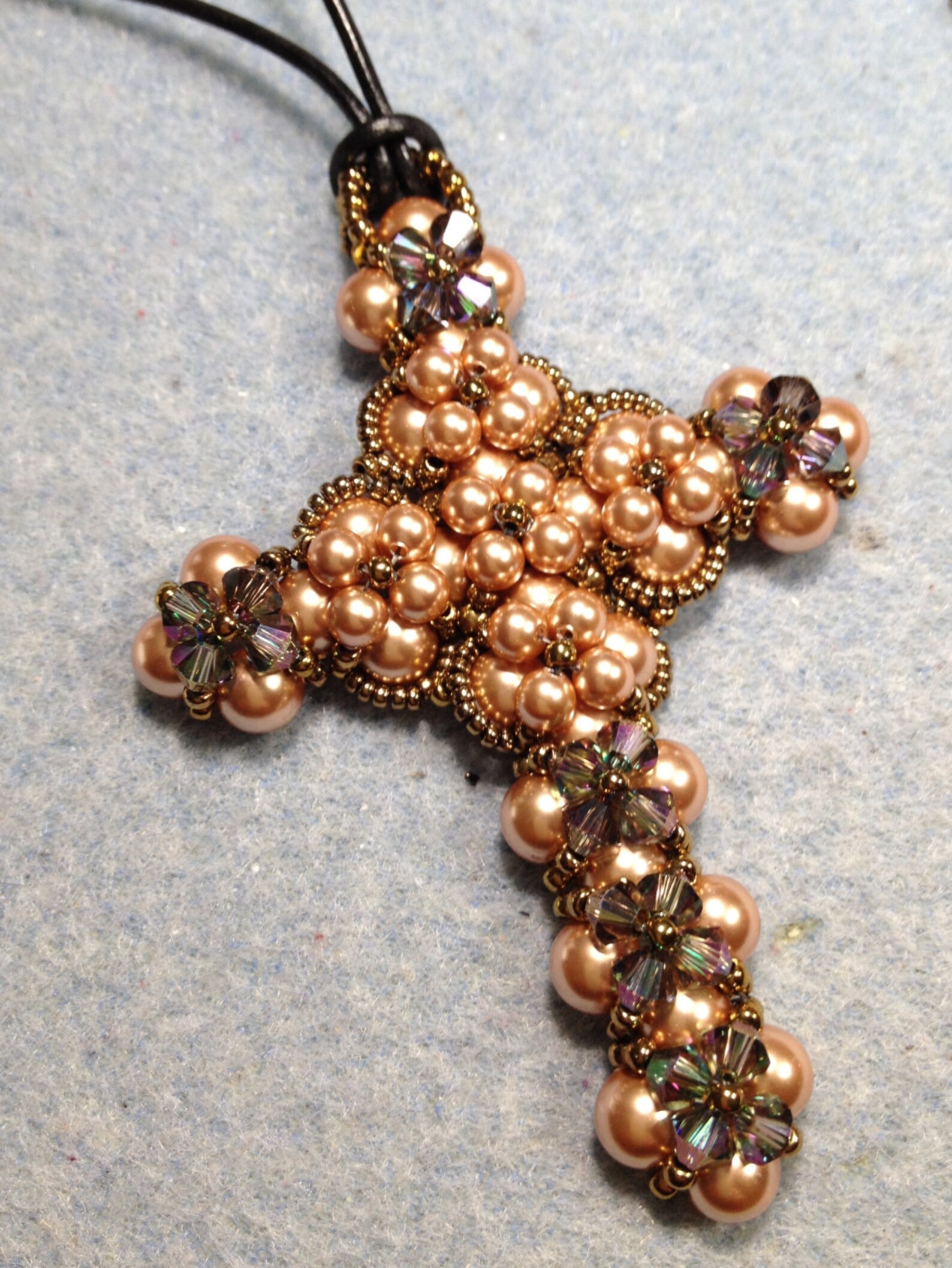 Tutorial RENAISSANCE CROSS PENDANT - Etsy