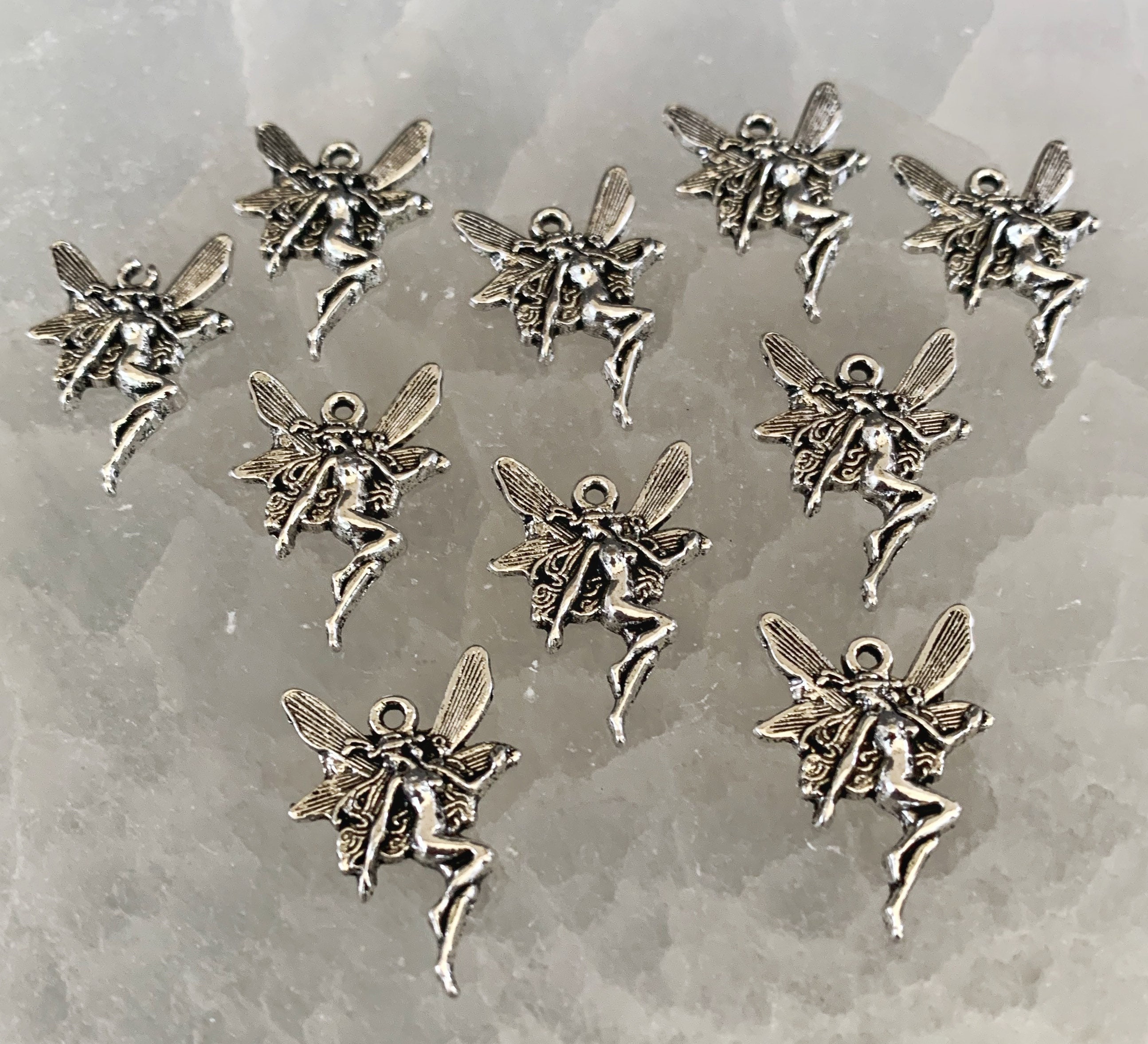 10 Fairy charms fae pixie mythical creature jewelry making | Etsy