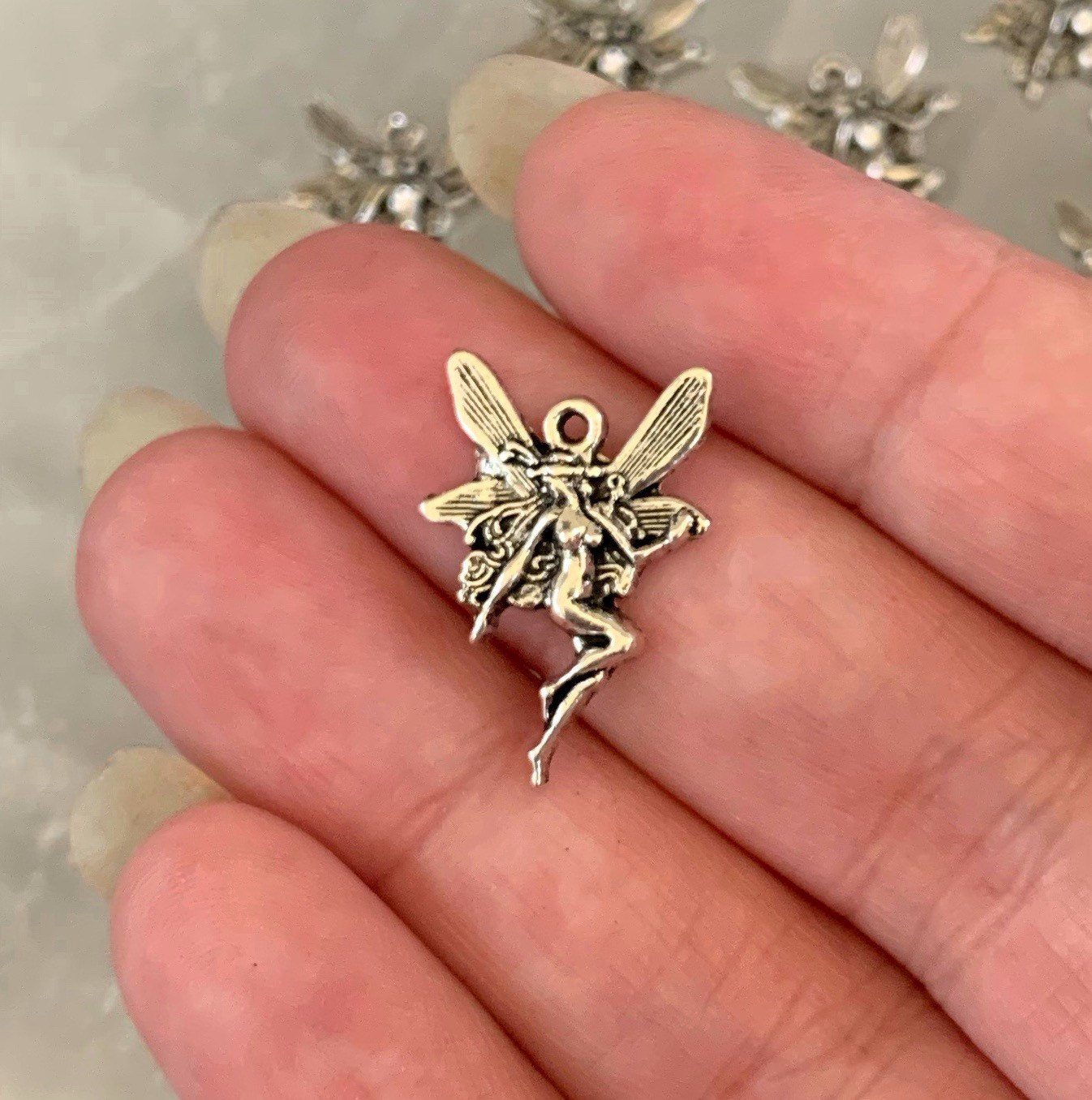 10 Fairy charms fae pixie mythical creature jewelry making | Etsy