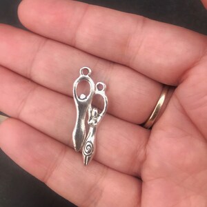 10 Fertility Spiral Goddess Charms, Bulk Gothic Jewelry Supplies, Wicca ...