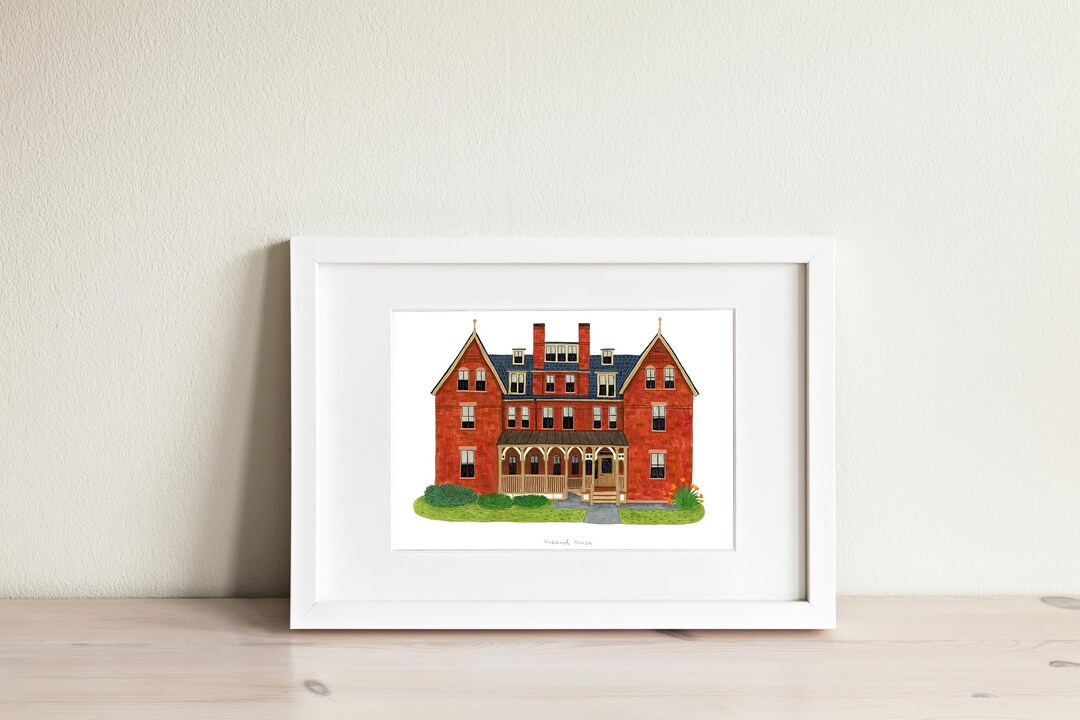 Mini Hubbard House Print - Etsy