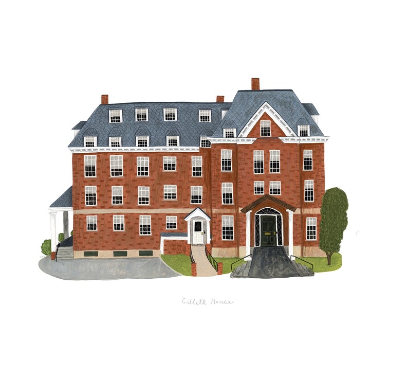 Gillett House Print - Etsy