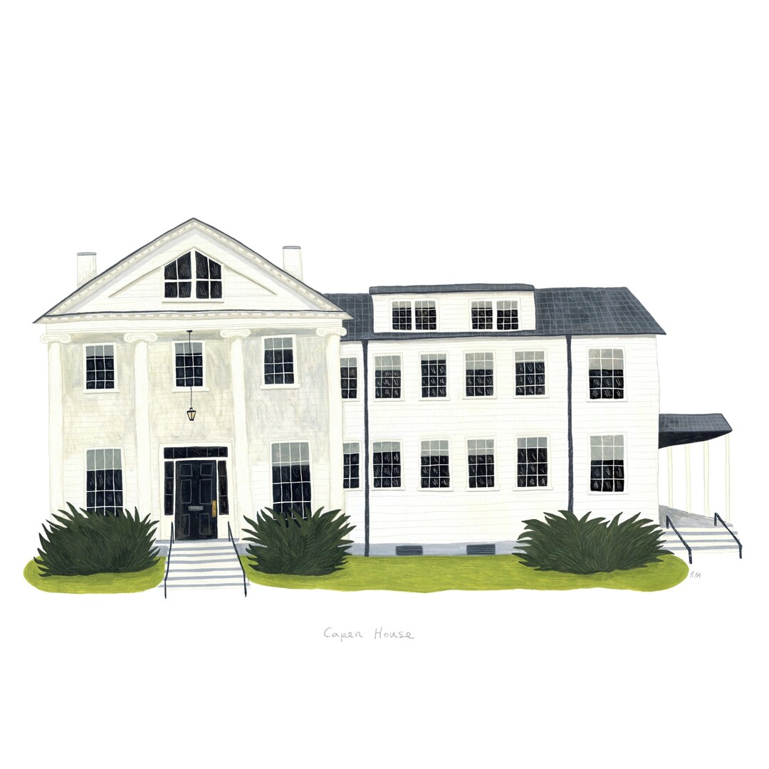 Capen House Print - Etsy