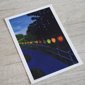 Smith College Illuminations Night Print - Etsy