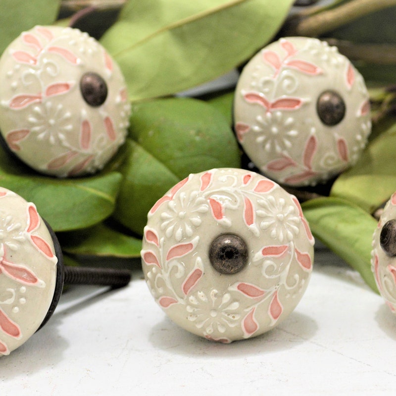 Pink Knobs - Etsy