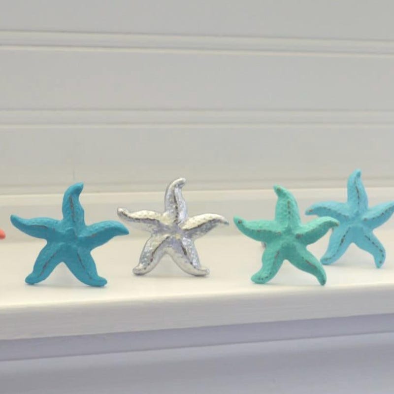 Starfish Knobs - Etsy