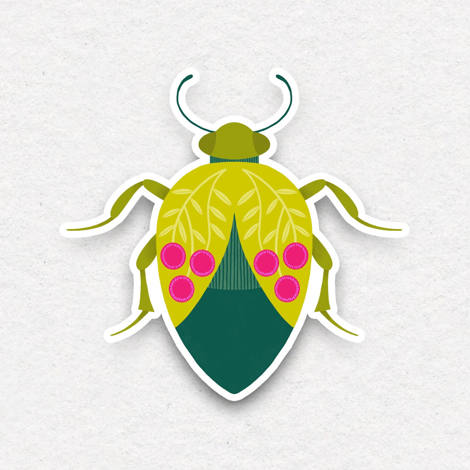Beetle Sticker - Etsy