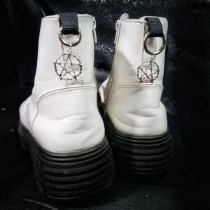 Pentagram Shoe Charms Clips Boots Charms High Shoes Pendant for Laces ...