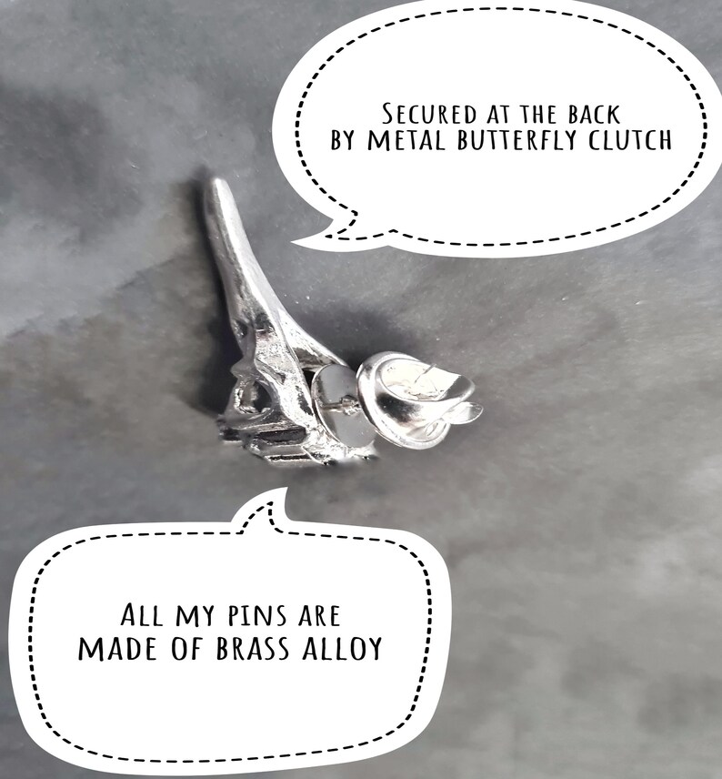 Axe Collar Pin With Chain Jewelry for Halloween Accessories Spooky Bar ...