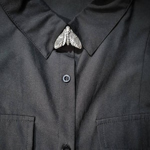 Skull Moth Buttons Cover Death Head Moth Cufflinks Butterfly Brooch ...