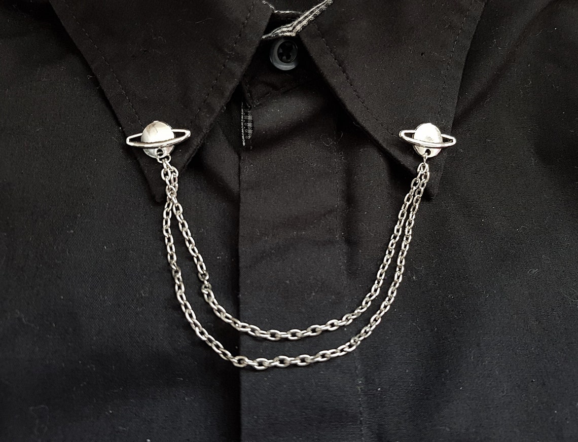 Saturn Pinback Button Space Pins for Collar Celestial - Etsy UK