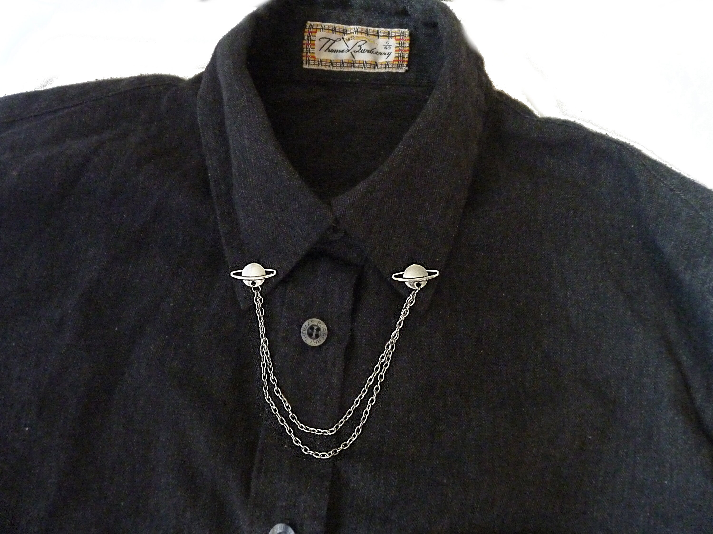 Saturn Pinback Button Space Pins for Collar Celestial - Etsy UK