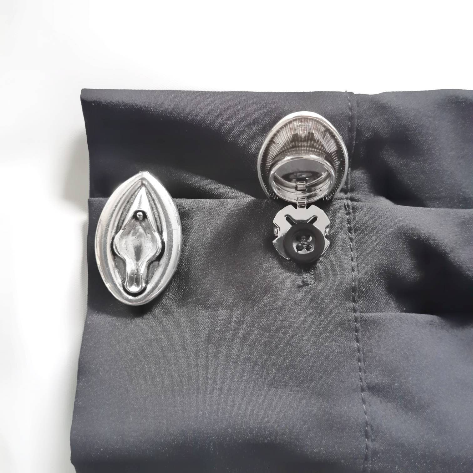 Vagina Button Cover Vulva Collar Pin Yoni Jewelry Female Anatomy ...