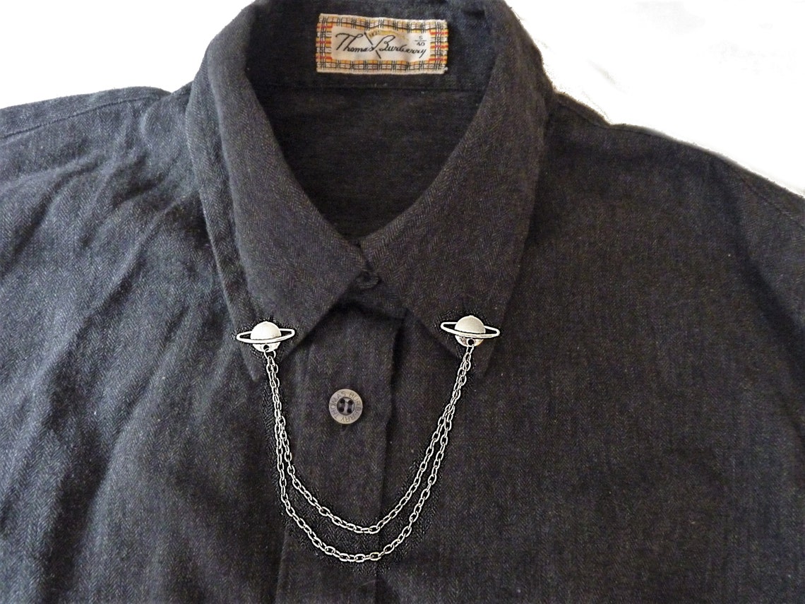 Saturn Pinback Button Space Pins for Collar Celestial - Etsy UK