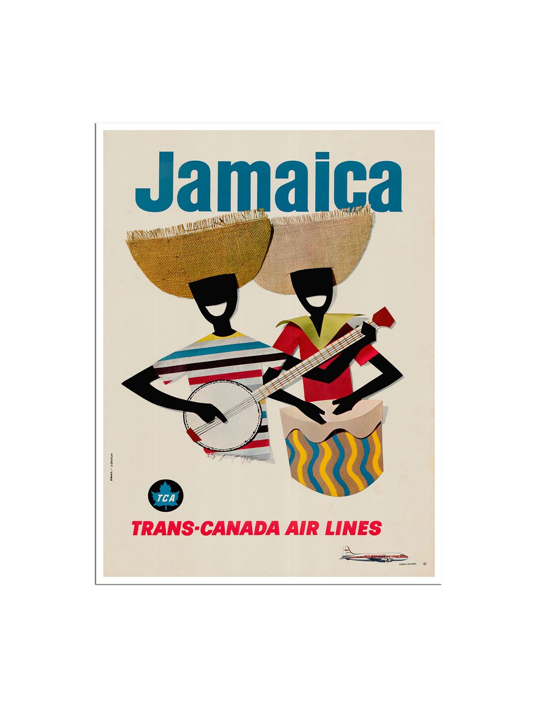 Jamaica Travel Poster Caribbean Art Jamaican Print (xr153)a - Etsy