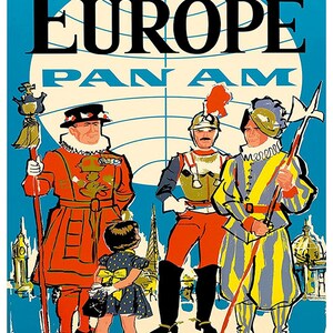 Europe Travel Poster European Wall Art Print Home Decor (ZT635) - Etsy