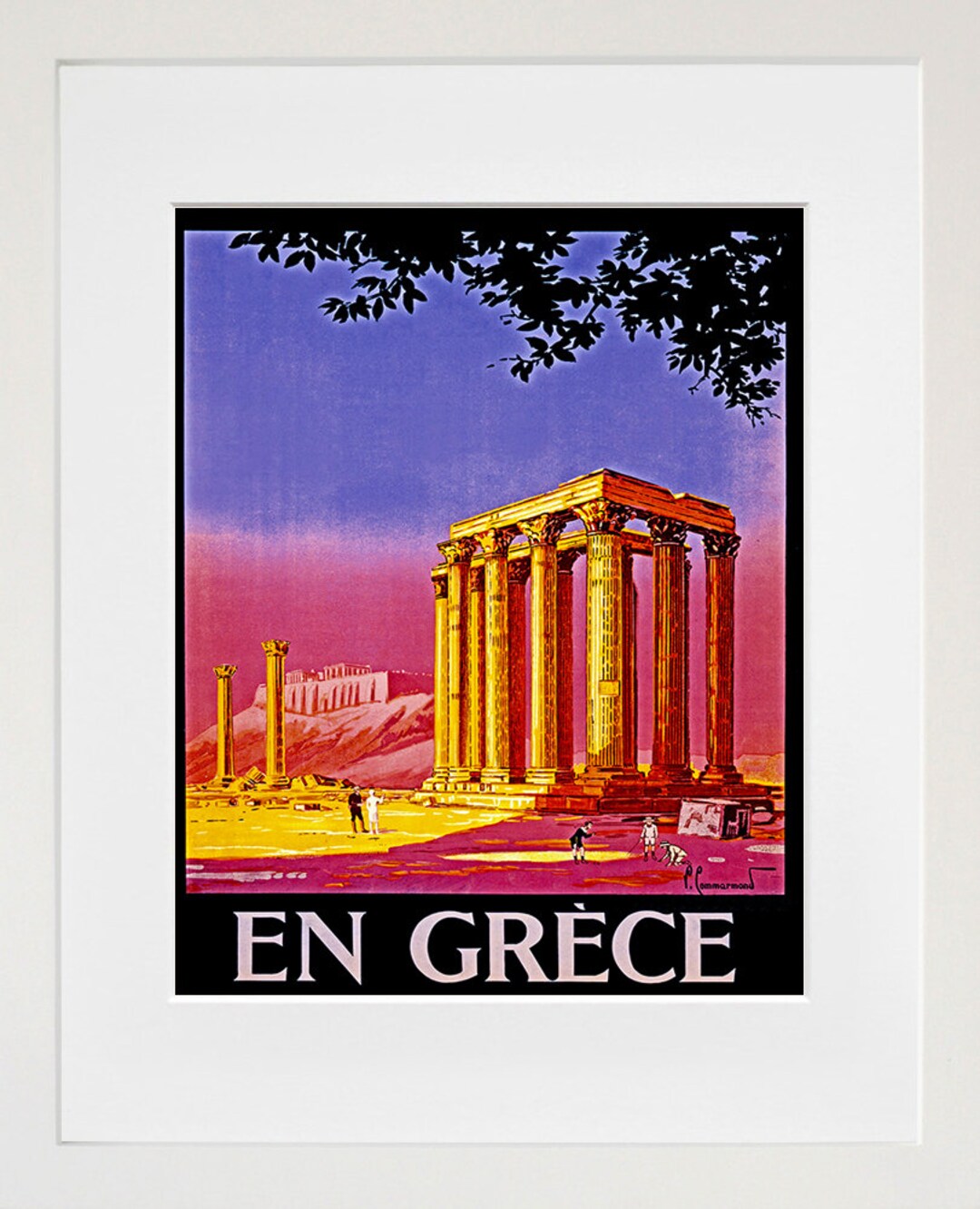 Greece Travel Poster Greek Decor Wall Art Print ZT252 - Etsy