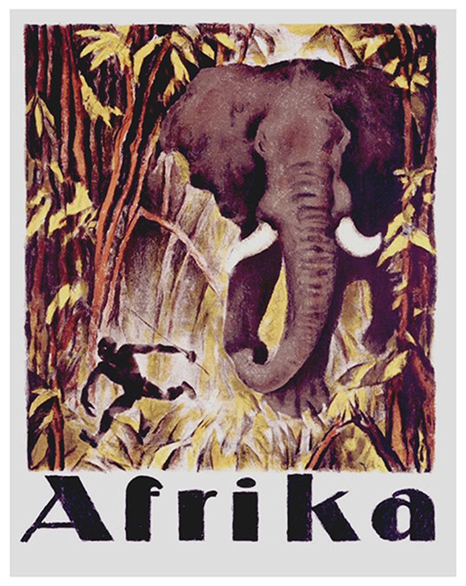 Africa Travel Poster African Art Print Home Decor ZT393 - Etsy