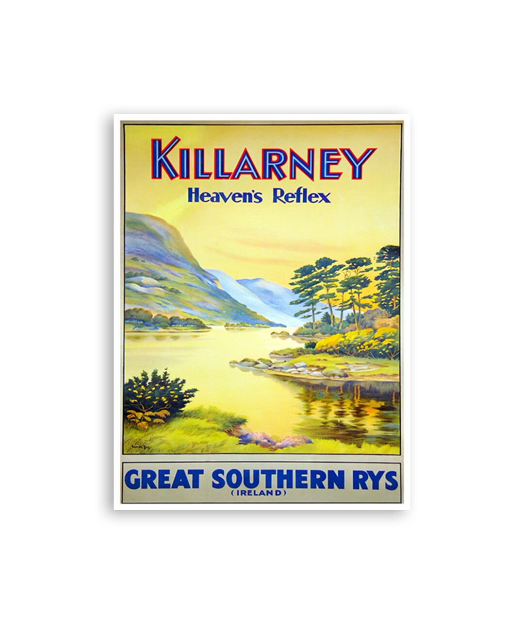 Irish Wall Art Ireland Print Travel Poster Home Decor (ZT661) - Etsy
