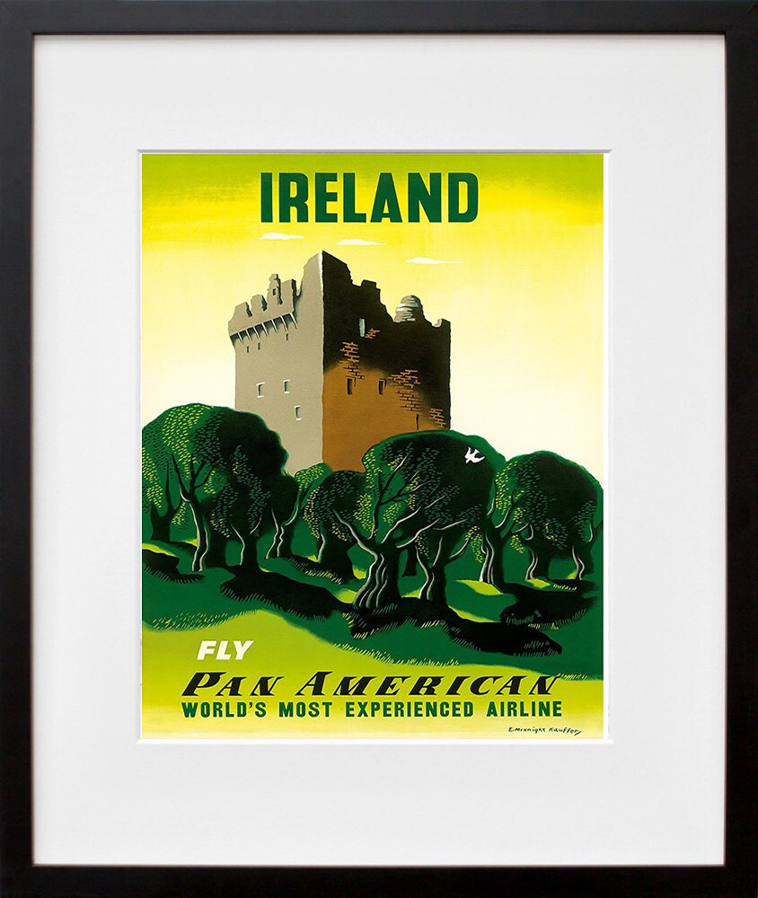 Ireland Travel Art Sign Wall Decor Irish Poster Print XR328 | Etsy