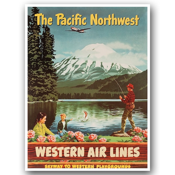 Washington Vintage Posters - Etsy