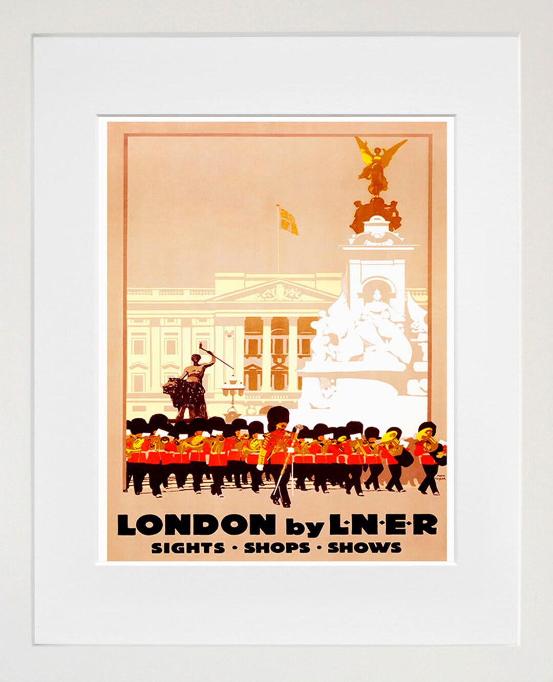 London Art Retro Poster Art Travel Poster Wall Art Print (ZT508) - Etsy
