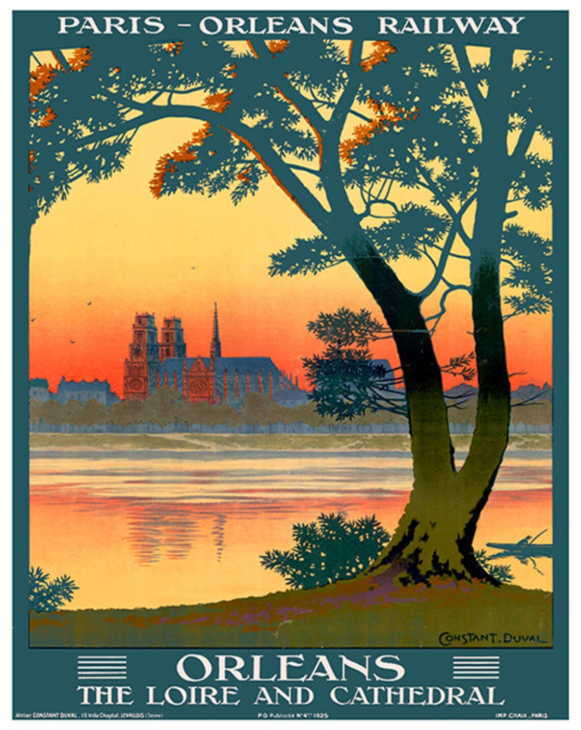 French Travel Poster France Art Print Home Decor XR174 - Etsy