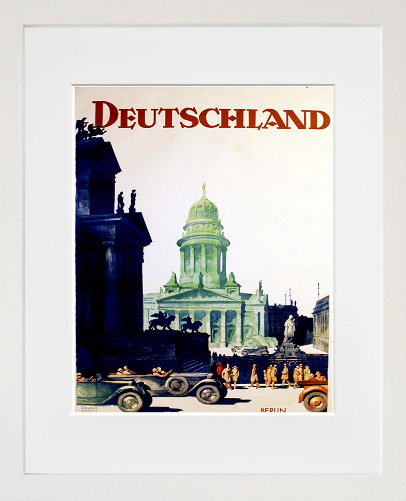 Germany Travel Poster German Art Print Home Decor ZT380 | Etsy
