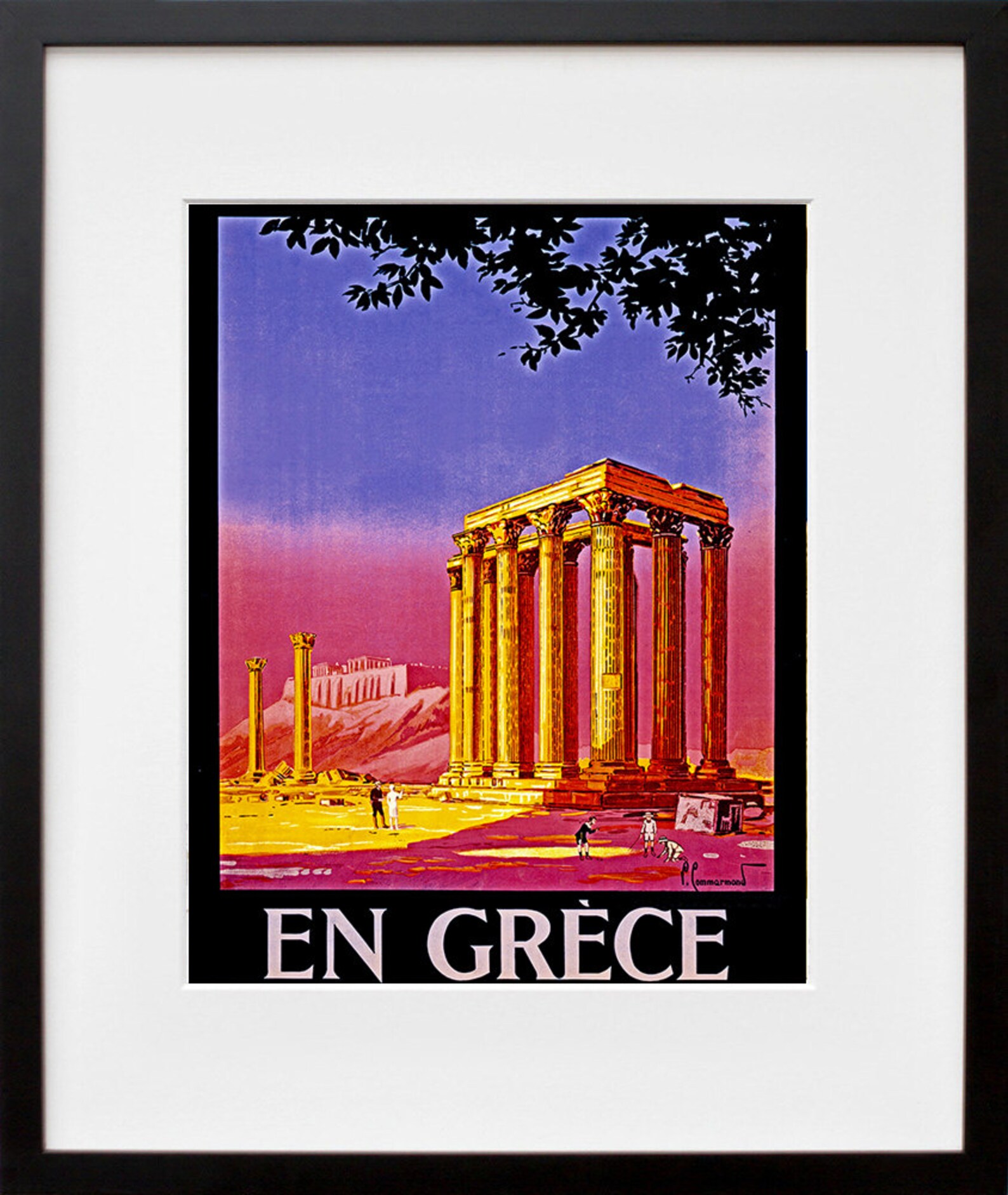 Greece Travel Poster Greek Decor Wall Art Print ZT252 - Etsy