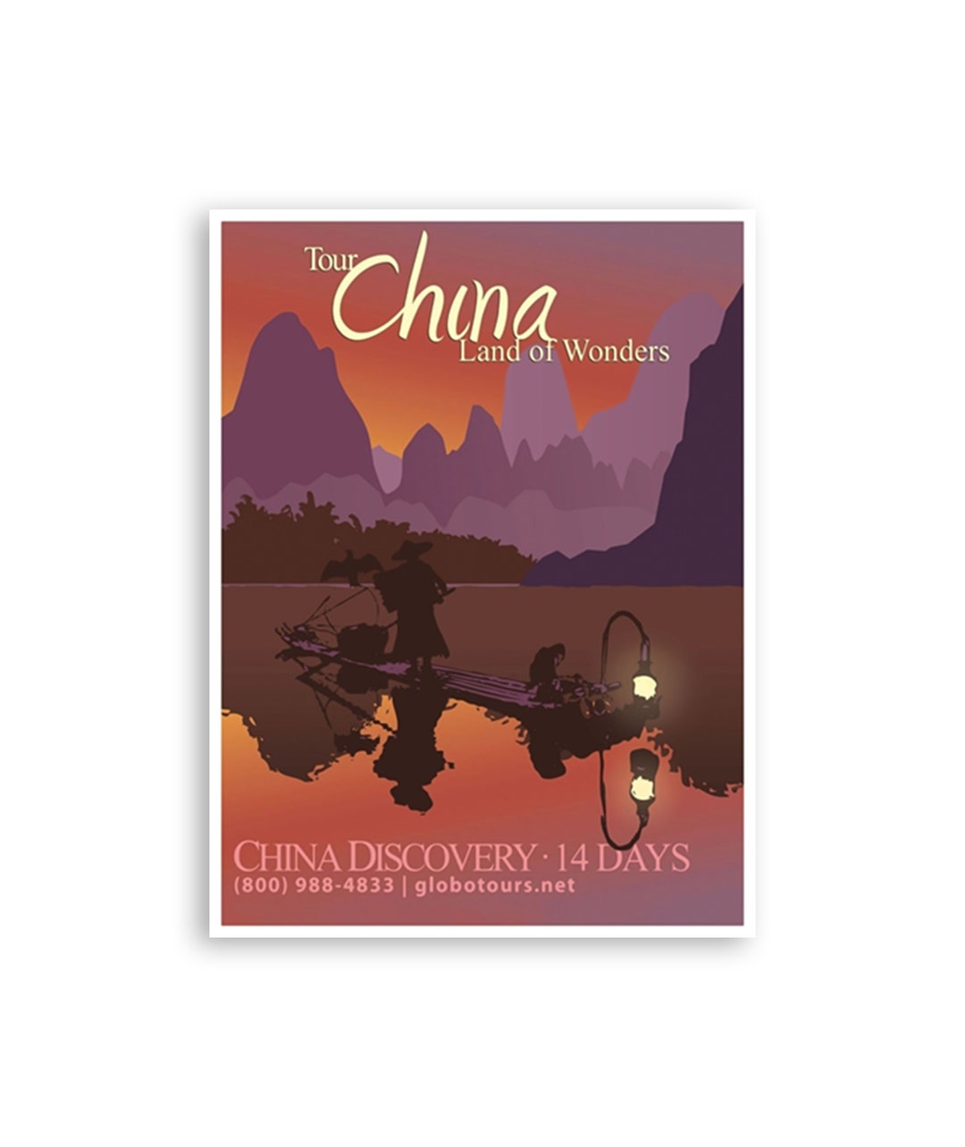 China Art Travel Poster Tourism Print TR25 - Etsy