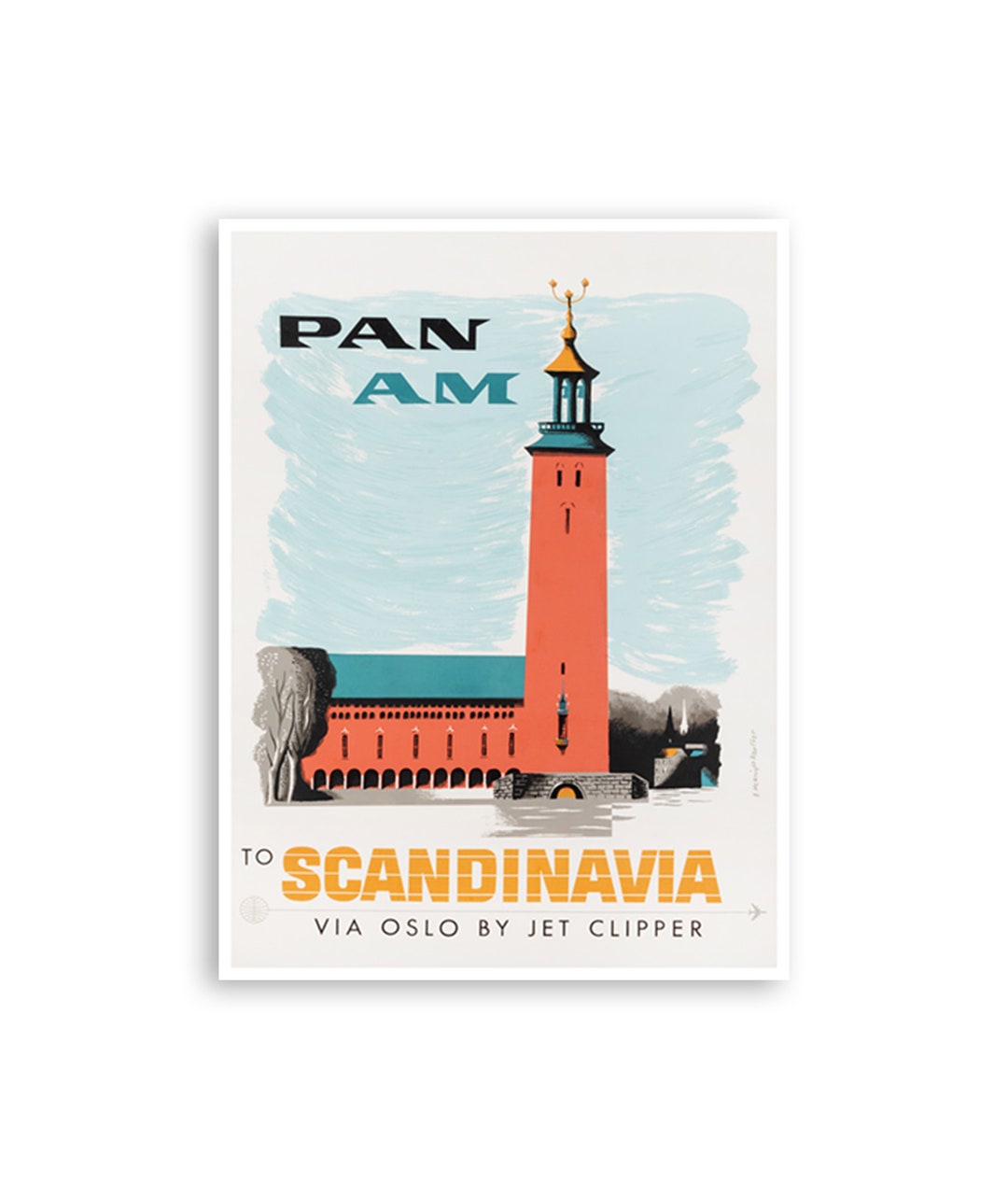Scandinavia Travel Poster Home Decor Print (xr3367)a - Etsy