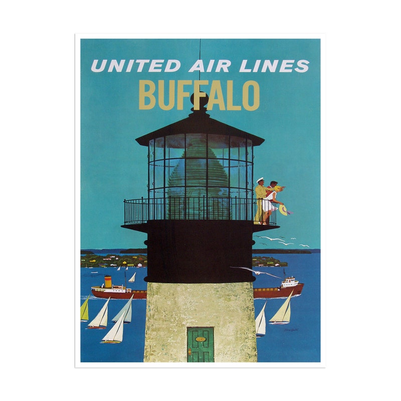 Buffalo Poster - Etsy