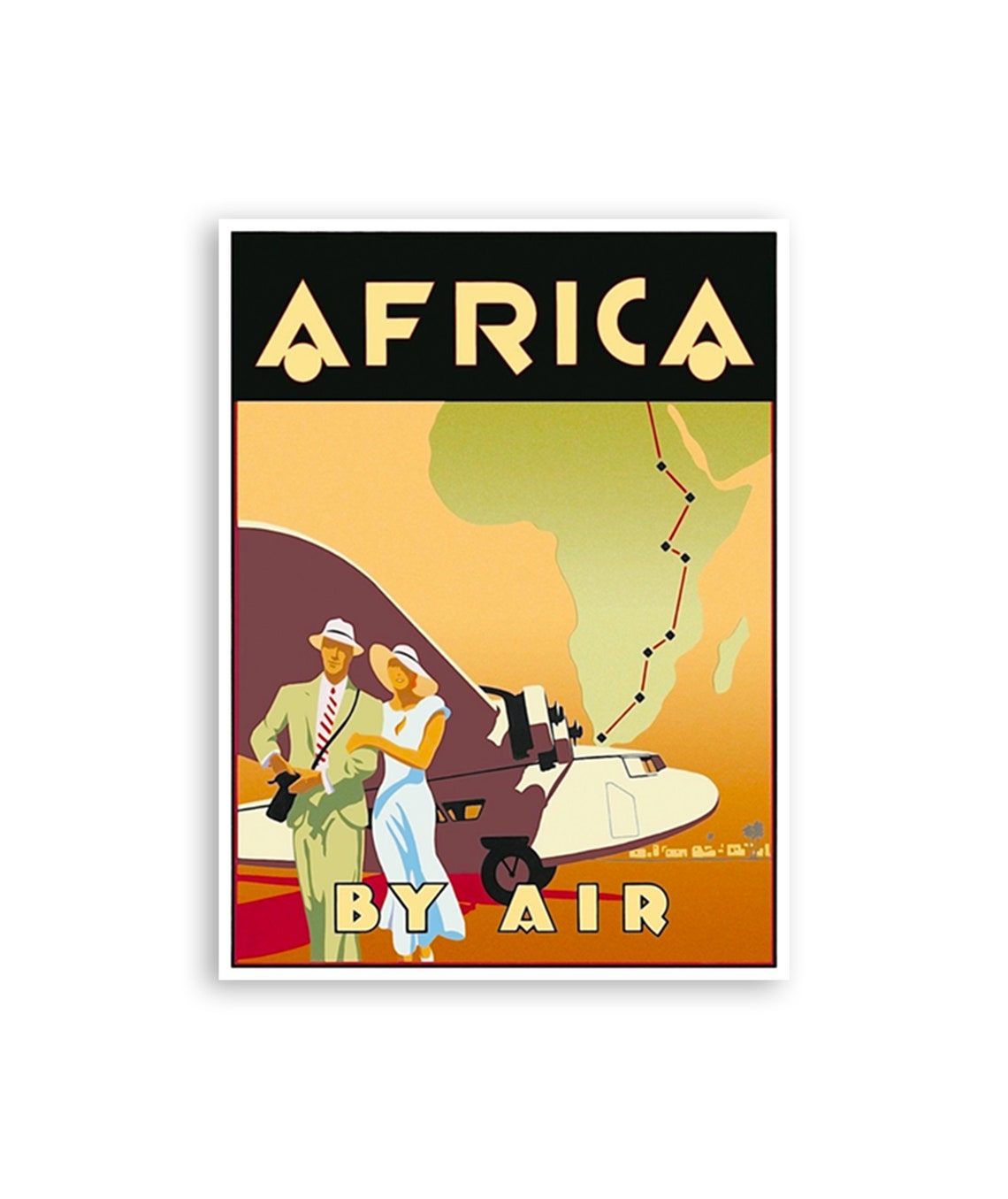 Africa Travel Poster African Art Home Decor Print (TR87) - Etsy