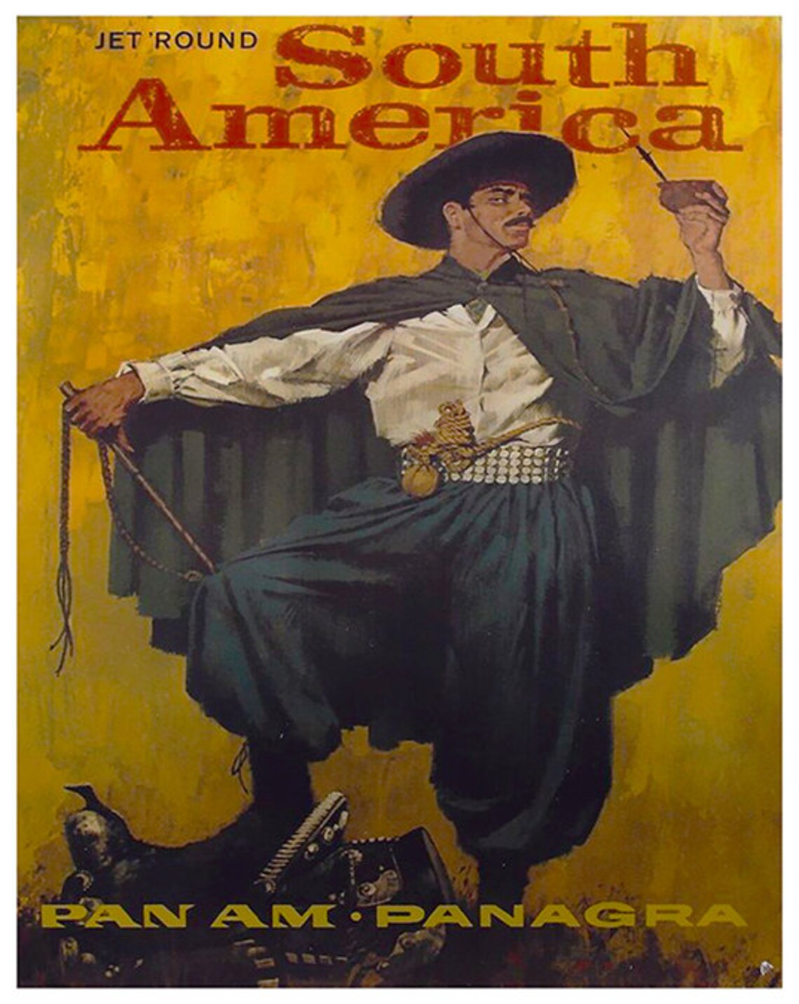 South America Travel Poster Art Print Home Decor XR152 | Etsy