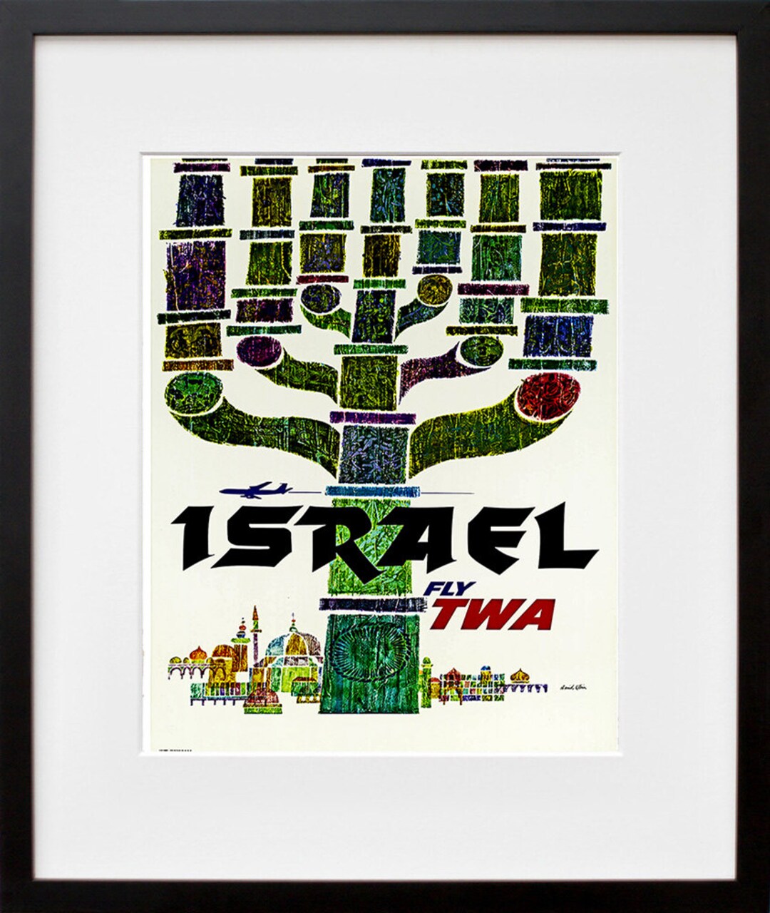 Israel Travel Poster Print Wall Art (ZT314) - Etsy