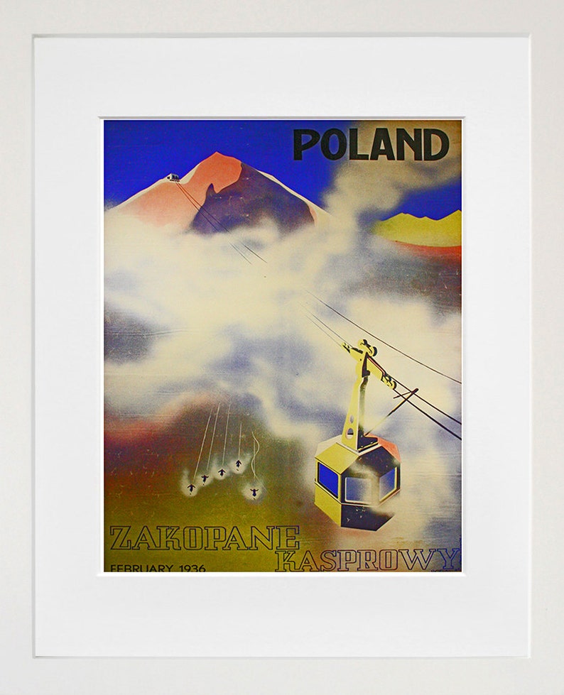 Poland Art Print Travel Polish Home Decor Poster XR116 | Etsy