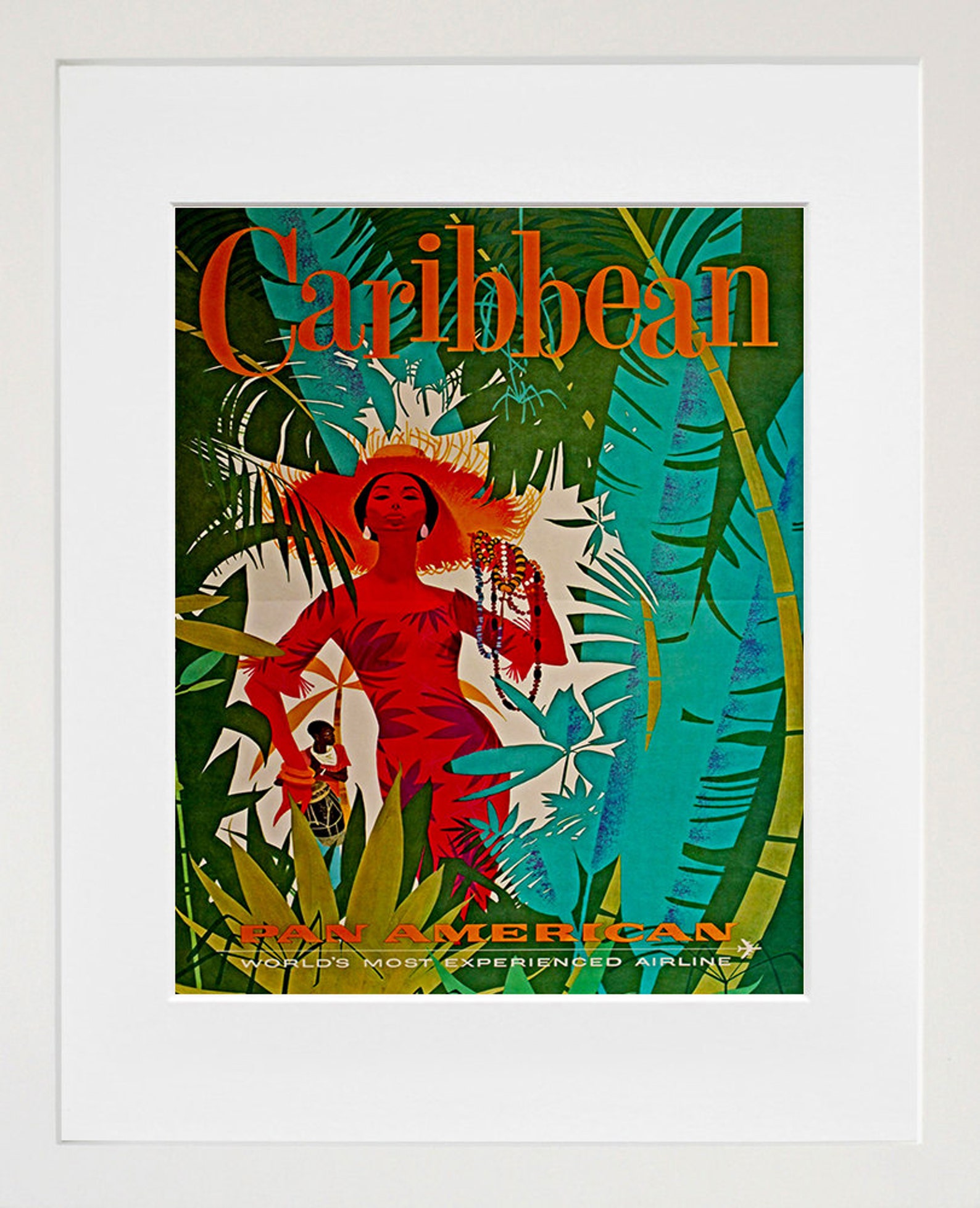 Caribbean Travel Poster Wall Art Print ZT304 | Etsy