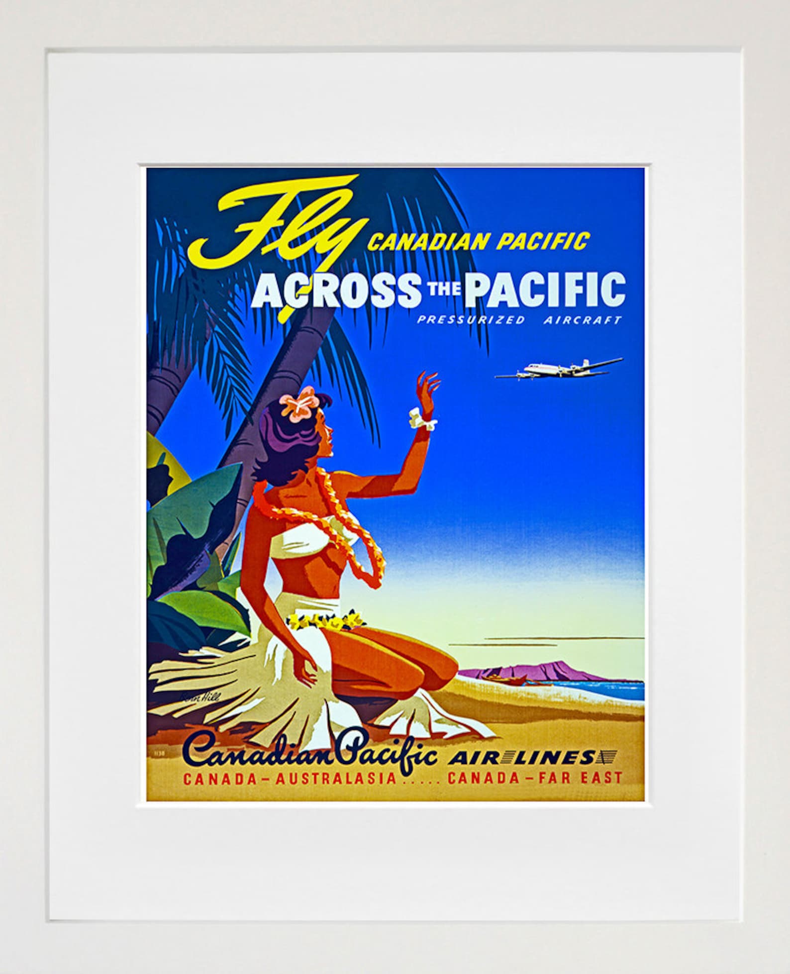 Pacific Islands Travel Art Print Hawaii Home Decor ZT323 - Etsy