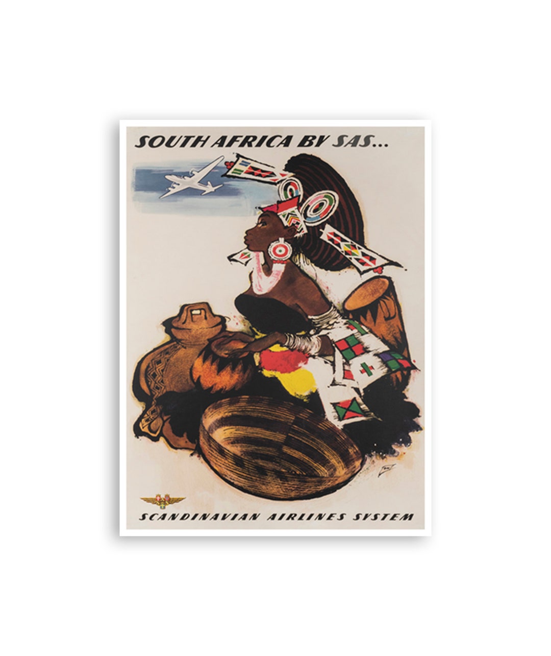 South Africa Poster Travel Art African Print (xr3506)a - Etsy
