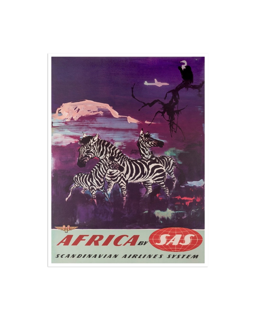 Africa Travel Poster African Art Home Decor Print (xr1894)a - Etsy