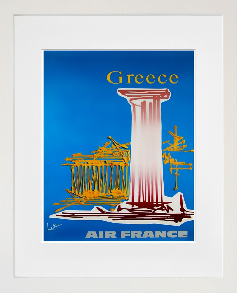 Greece Art Print Travel Greek Home Decor Poster XR117 | Etsy
