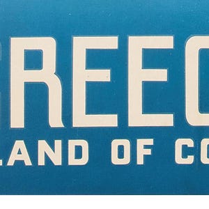 Greece Travel Poster Corfu Print Greek Art (xr2563)a - Etsy