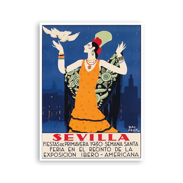 Spanish Poster - Etsy