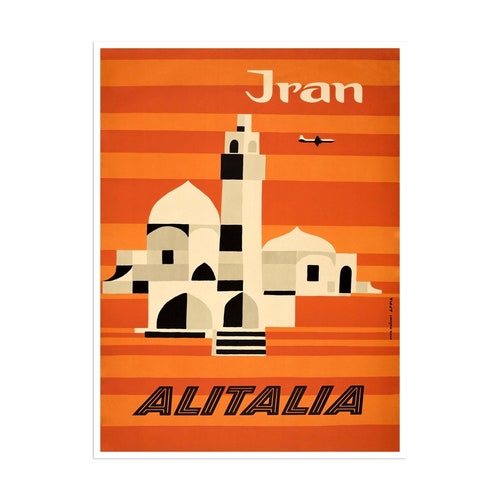 Iran Wall Art Travel Poster Home Decor Retro Print XR3171 - Etsy UK