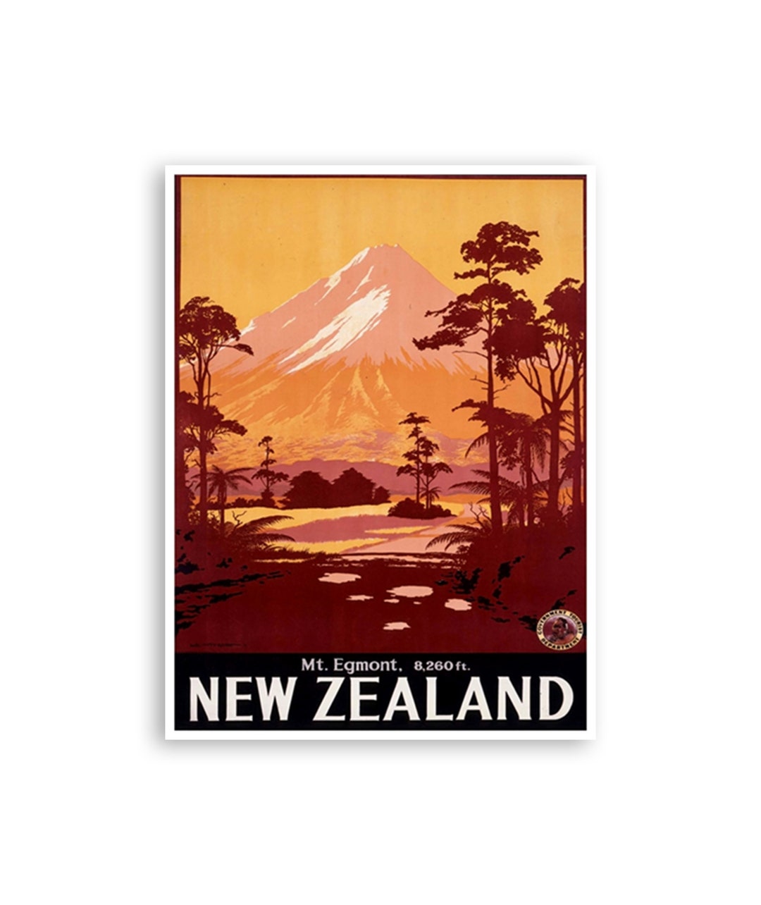 New Zealand Travel Print Poster Wall Art (XR139) - Etsy