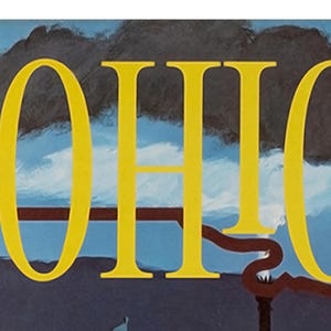 Ohio Travel Poster Art Print Home Decor (XR2442) - Etsy Australia