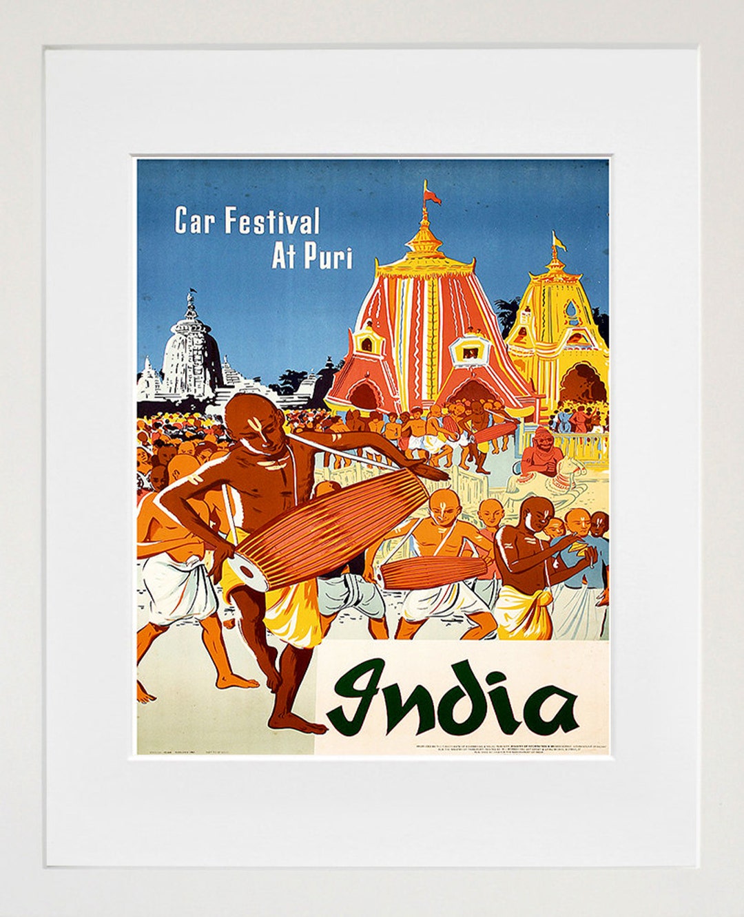 India Travel Poster Indian Wall Art Print Home Decor ZT613 - Etsy