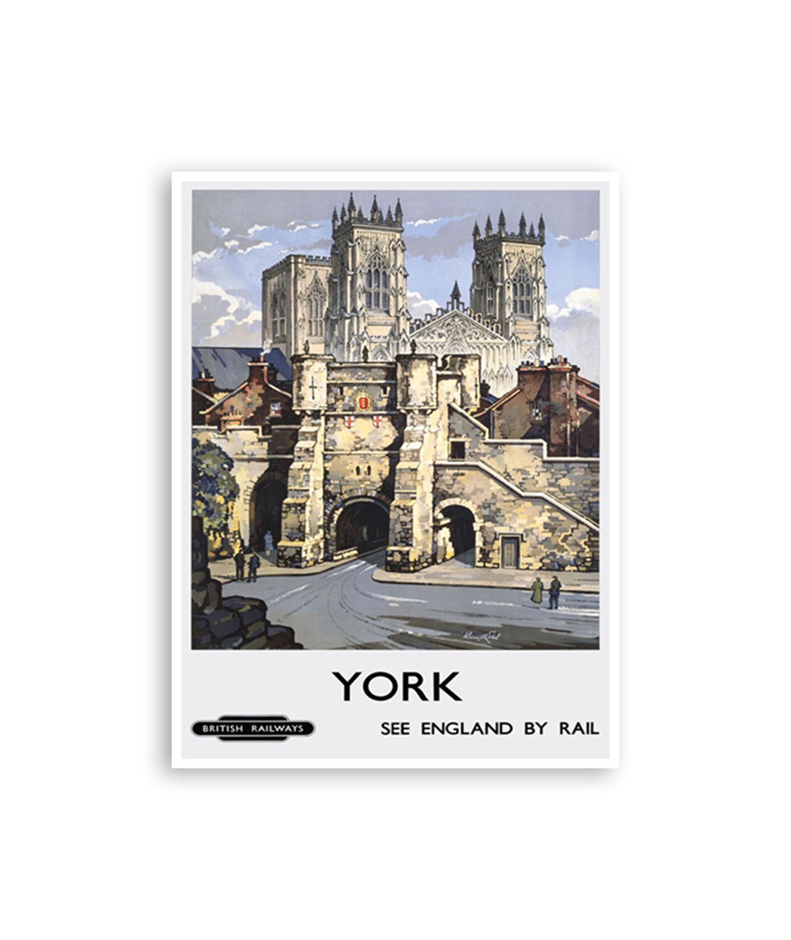 York England Vintage Travel Poster Wall Art Print ZT413 - Etsy